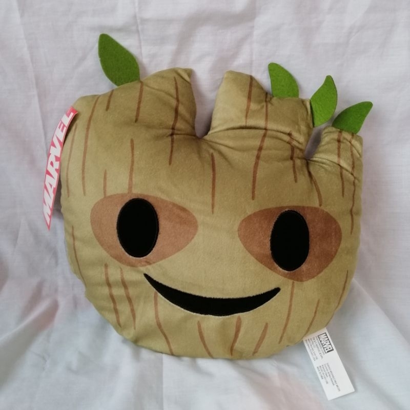 JAPAN MARVEL Groot Cushion Plush KAWAII cute emoji CUSHION Marvel ...