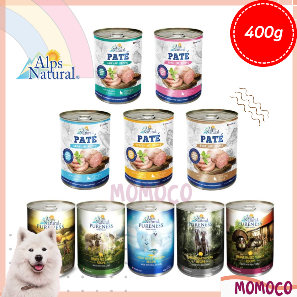 Alps Natural PURENESS / PATE Dog Canned Food 400g Holistic Super ...