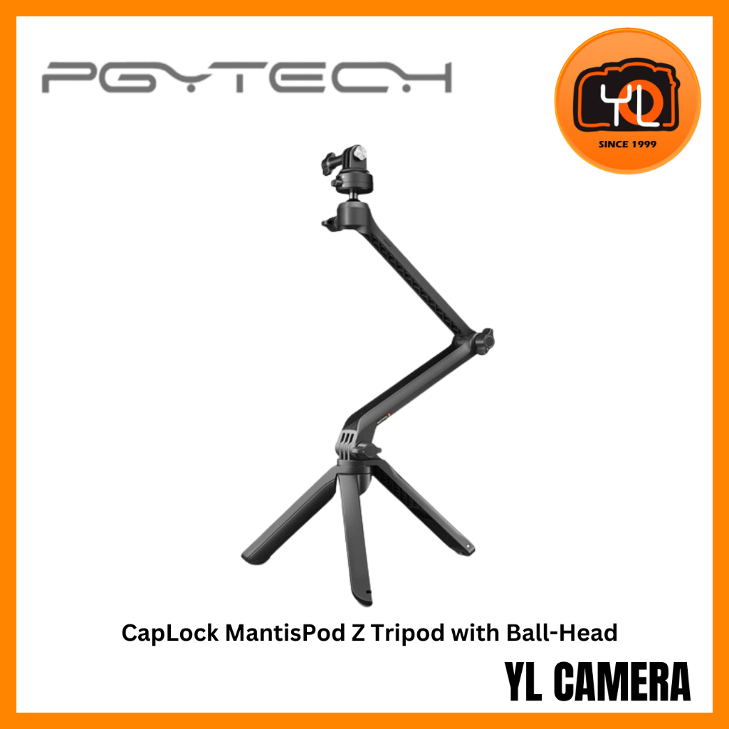 PGYTECH CapLock MantisPod Z Tripod with Ball-Head (P-GM-158) | Shopee ...