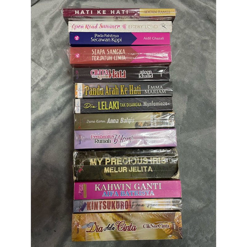 Novel Preloved Part 9 Shopee Malaysia