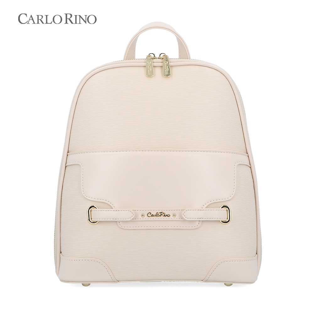 Carlo Rino Beige Reverie Backpack | Shopee Malaysia