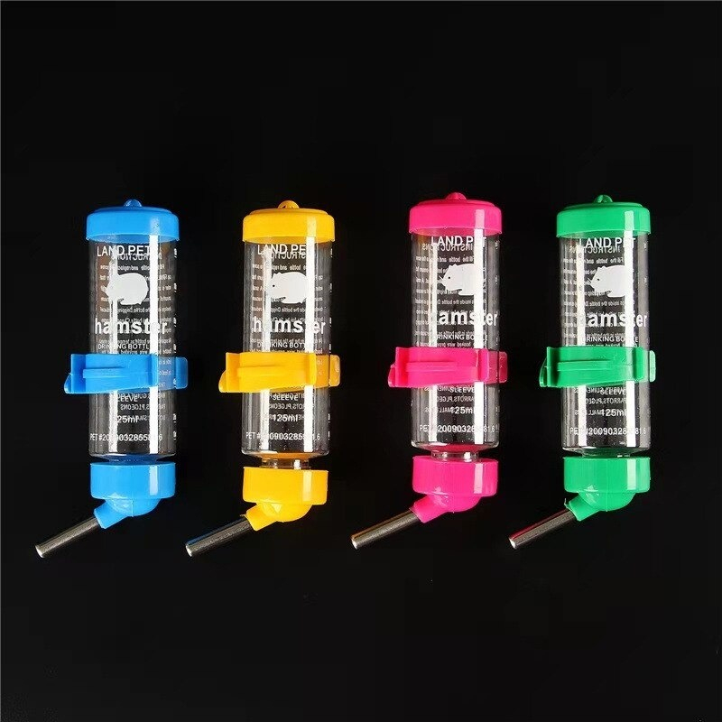 250ml Hamster Drinker Rabbit Pet Water hanging Bottle Drinker Automatic ...
