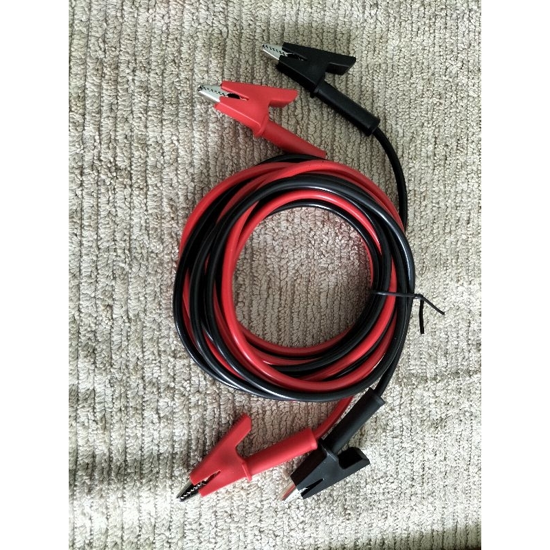 Banana Plug 4MM To 20A Crocodile Clip Test Hook Both Double Crocodile ...