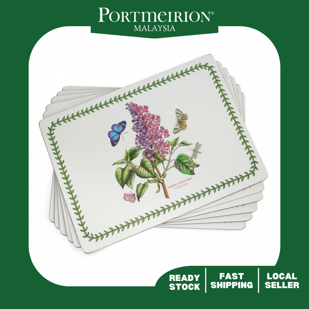 Pimpernel Botanic Garden Placemats Set of 6 (CHN) | Shopee Malaysia