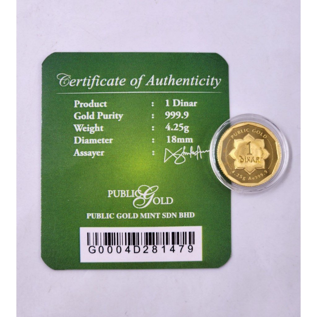 GOLDBAR DAN DINAR EMAS 999.9 GOLDBAR MURAH GOLD BAR 9999 | Shopee Malaysia