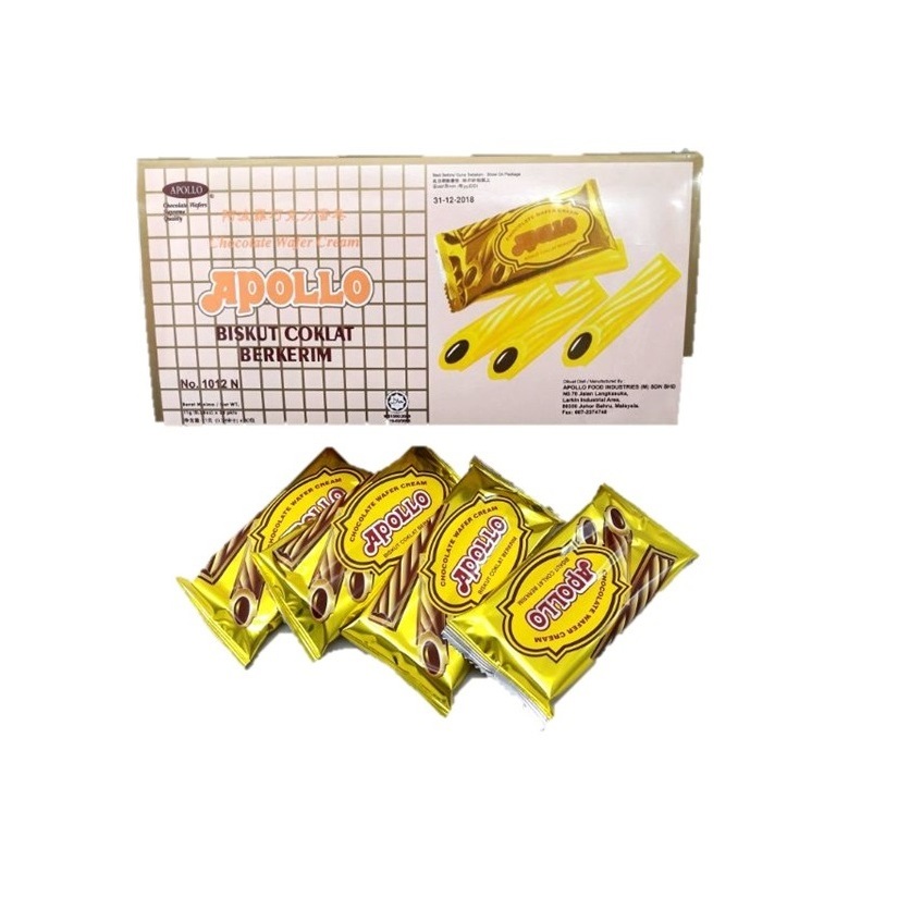 APOLLO ASSORTED FLAVORS WAFER STICK 30'S | Shopee Malaysia