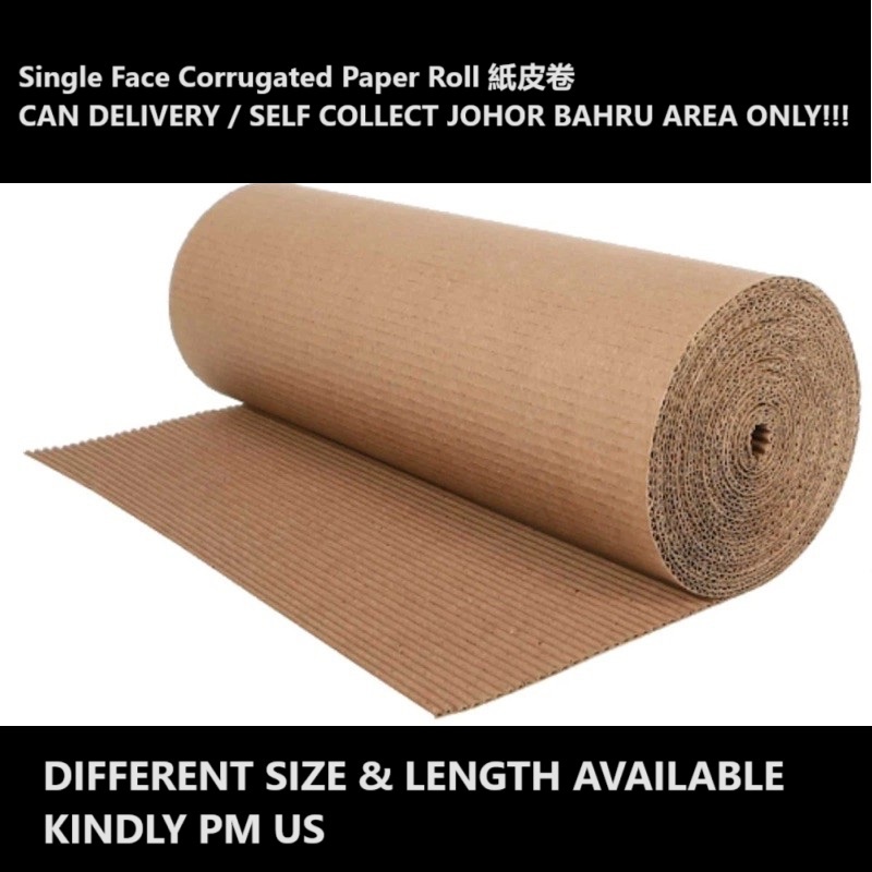 Single Face Corrugated Paper Roll 紙皮卷 (SELF COLLECT OR DELIVERY WITHIN ...