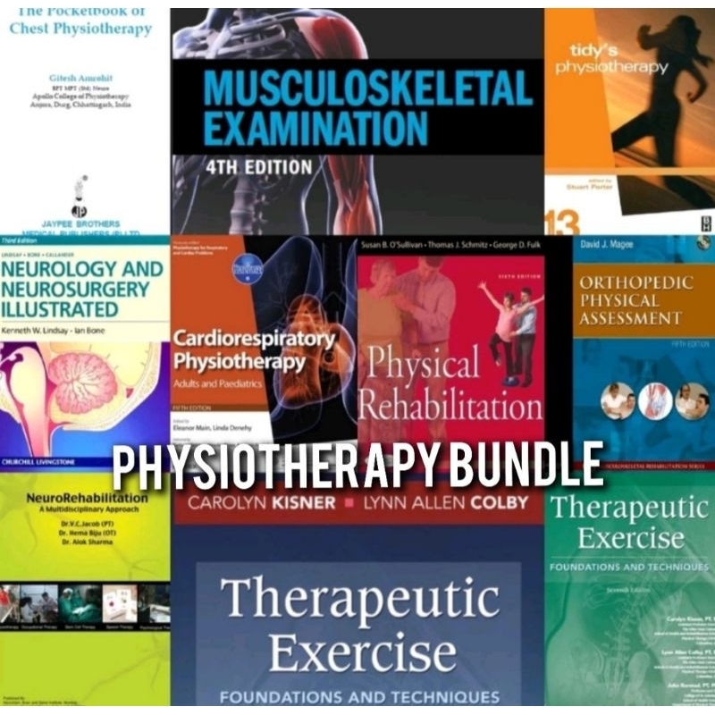 Physiotherapy books bundle | Shopee Malaysia