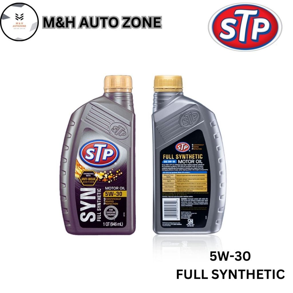STP Engine Oil 5W30 Fully Synthetic 1Liter | Shopee Malaysia