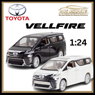 1/24 Toyota Vellfire Toyota Alphard Car Model Diecast Car for Kids Toys ...