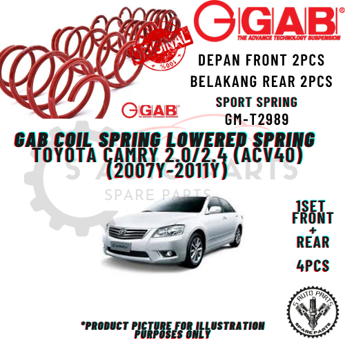 TOYOTA CAMRY (ACV40/ACV41) 2.0/2.4 (SET-PCS4 )GAB SUPER SPORT PREMIUM ...