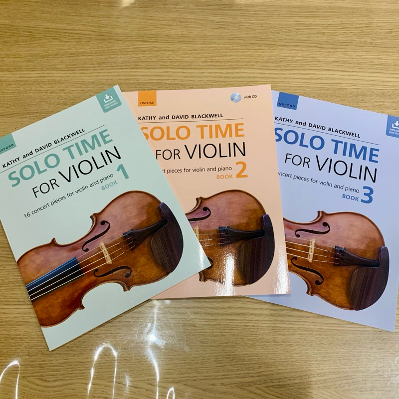 Oxford Solo Time for Violin 16 concert pieces for violin & piano Book 1 ...