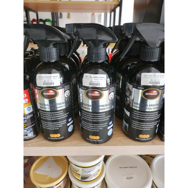 Autosol Stainless steel Power Cleaner 500ml | Shopee Malaysia