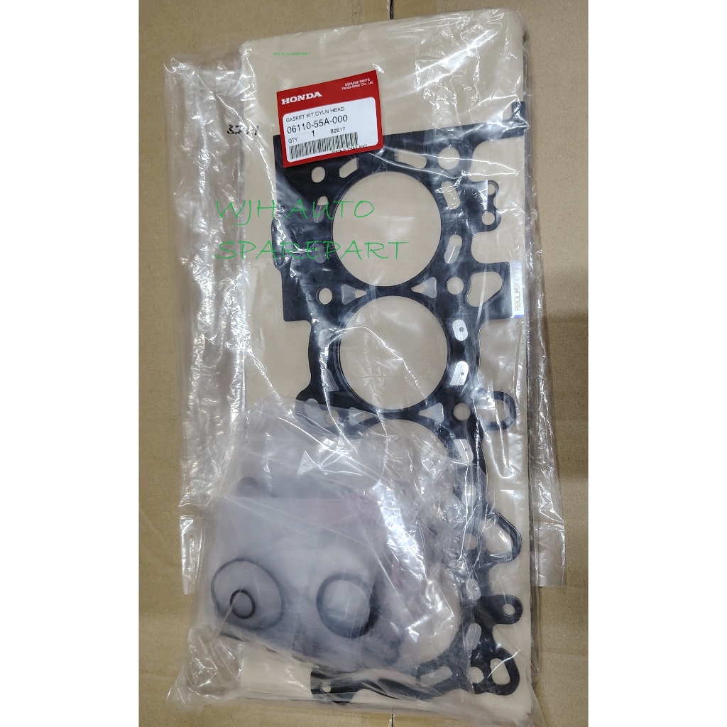 [Supeapātsu] 06110-55A-000 Ori Top Gasket Set kit, Cylinder Head Honda ...
