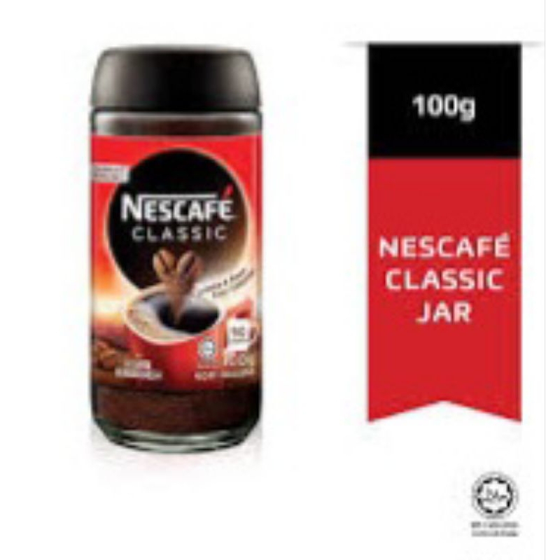 Nescafe Botol Classic 100g | Shopee Malaysia