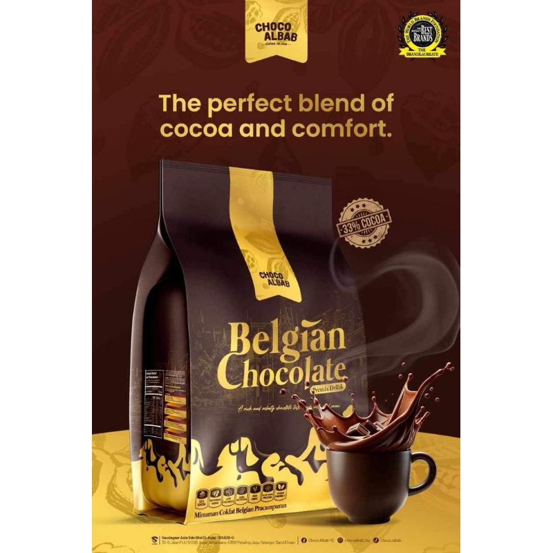 NEW [READY STOCK] Belgian Chocolate Drink by choco albab | Shopee Malaysia