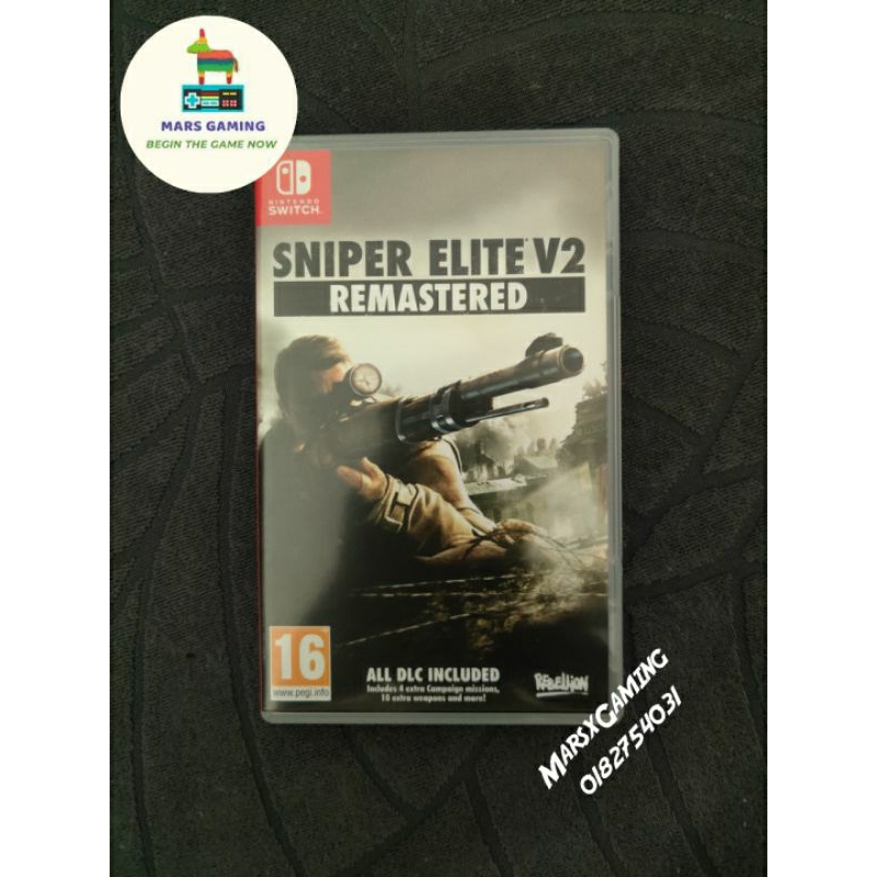 Nintendo Switch Sniper Elite V2 Remastered Used | Shopee Malaysia