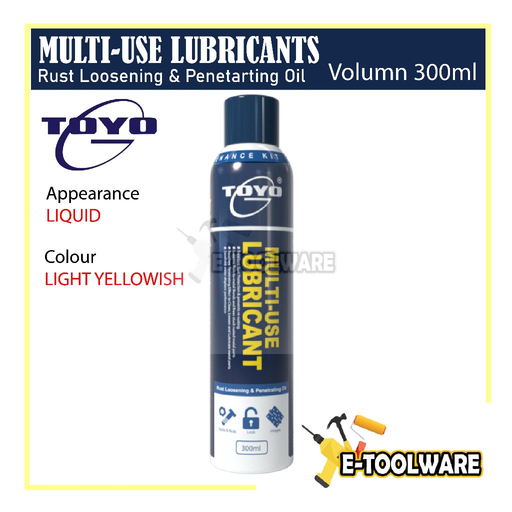 TOYO-G Multi-Use Lubricant 300ml | Shopee Malaysia
