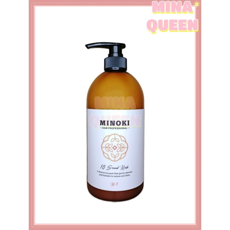 Minoki 10 Second Mask M-5 500ml/1000ml | Shopee Malaysia