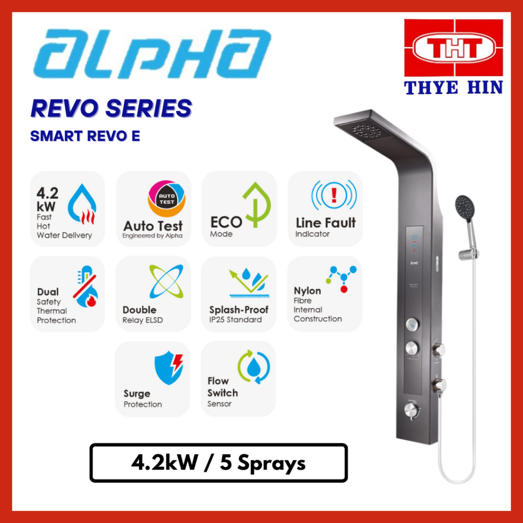 ALPHA REVO SERIES SMART REVO E – MOCHA, ROSE GOLD & SATIN | Shopee Malaysia