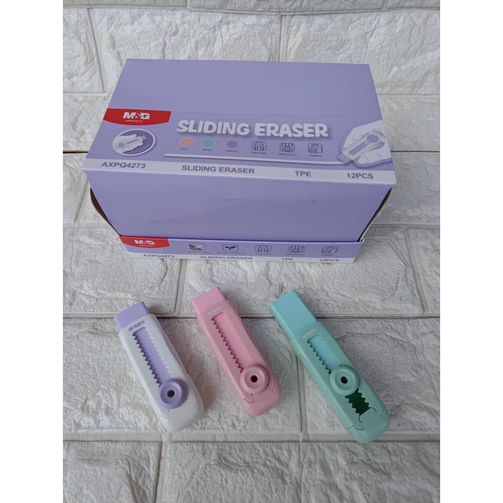 M & G Sliding Retractable Eraser Pen ( AXPQ4273 ) | Shopee Malaysia