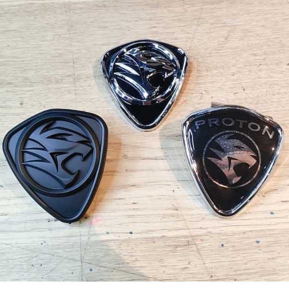 3D Lion New Proton Logo Emblem Gen2 Gen 2 Rear Boot Rear Bonnet Proton ...