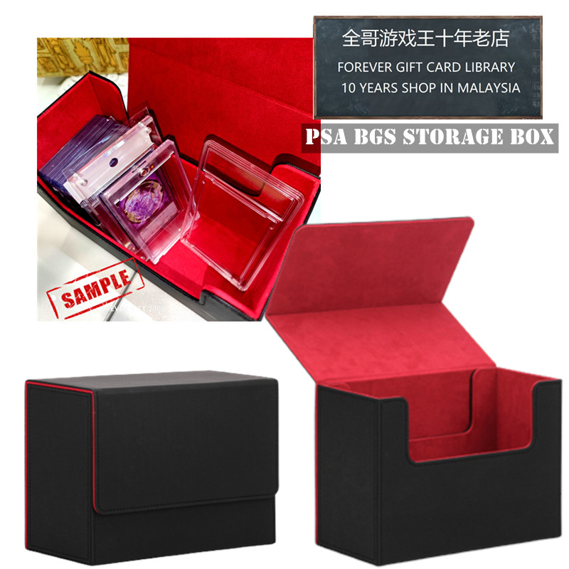 全哥15年卡店 PSA BGS Storage Box Deck Box Card Box Card Accessories Rating Case 35PT Hobbies ...