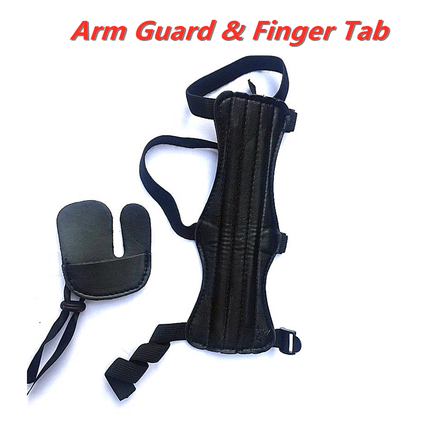 Archery Arm Forearm Guard Finger Tab Protector Tabs Set | Shopee Malaysia