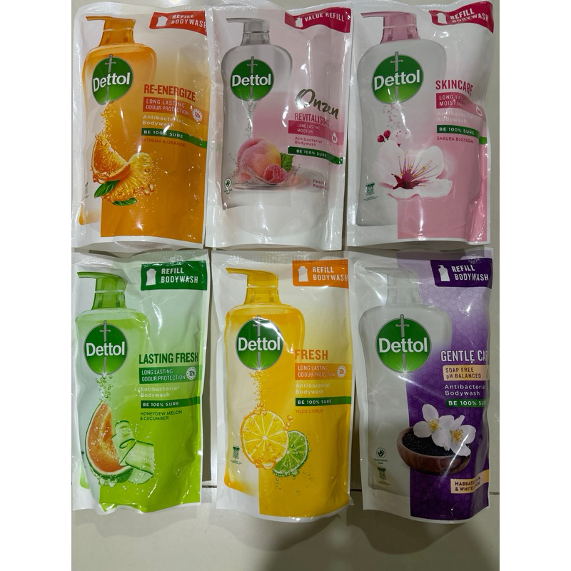 READY STOCK DETTOL REFILL 850g body shampoo | Shopee Malaysia