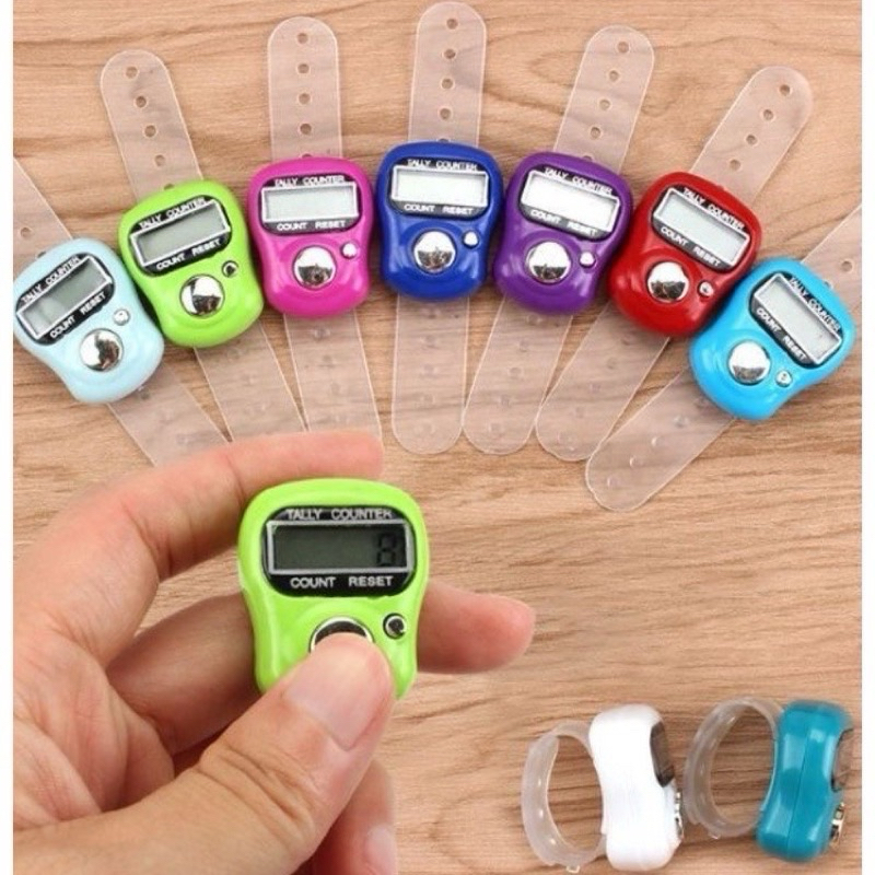 Tasbih Digital Finger Counter LED With Beep Function Every 100 / TASBIH ...