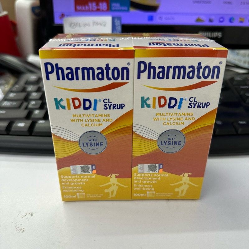 (GOODLIFE) - PHARMATON KIDDI CL SYRUP - 100ML / 100MLx2 | Shopee Malaysia