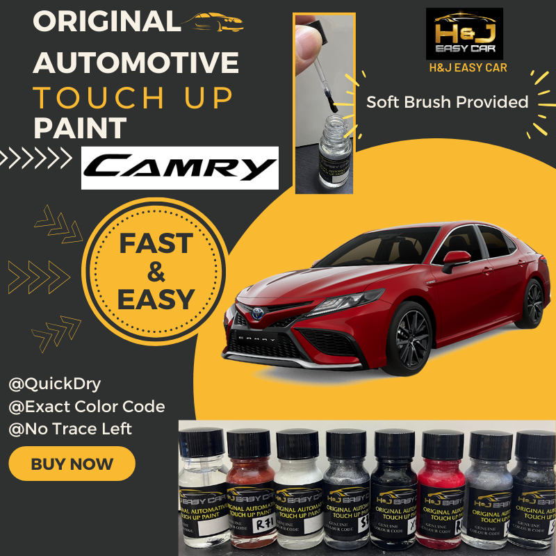 TOYOTA CAMRY Automotive Original COLOR CODE Touch Up Paint 10ML ...