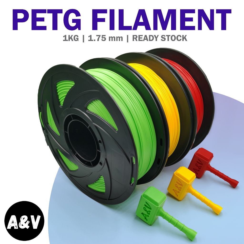 [ANV] PETG Filament 1KG 1.75mm | Shopee Malaysia