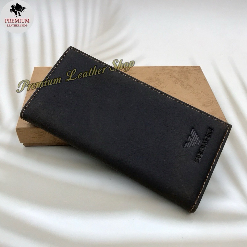 Leather Wallet / Men Wallet / Short Wallet / Dompet Kulit Lelaki / Man ...