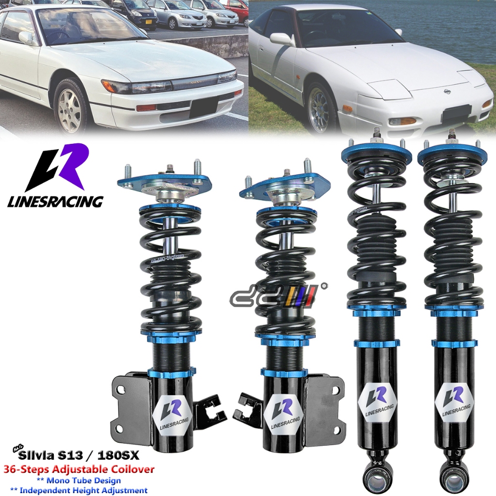 Lines Racing Hi Low Bodyshift Adjustable Suspension Coilover Shocks ...