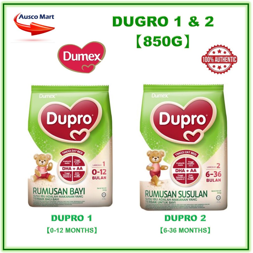 DUPRO STEP 1 & 2 (850g) 【NEW PACKING】 | Shopee Malaysia
