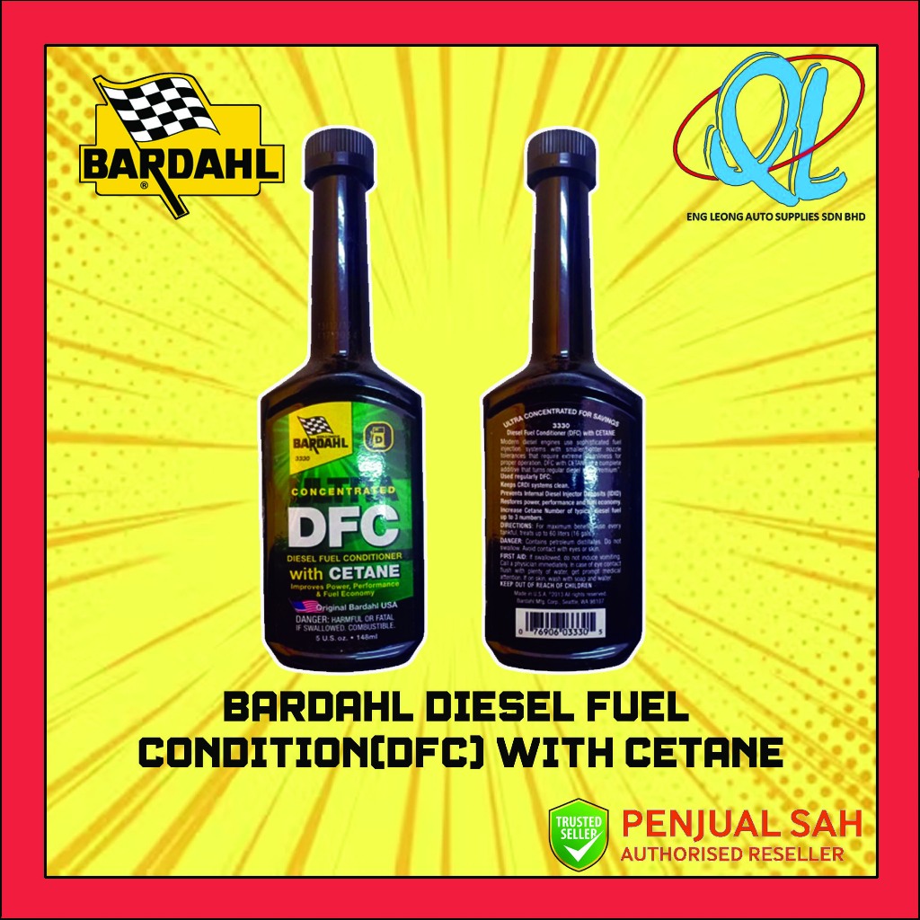 BARDAHL DIESEL FUEL CONDITION(DFC) WITH CETANE | Shopee Malaysia