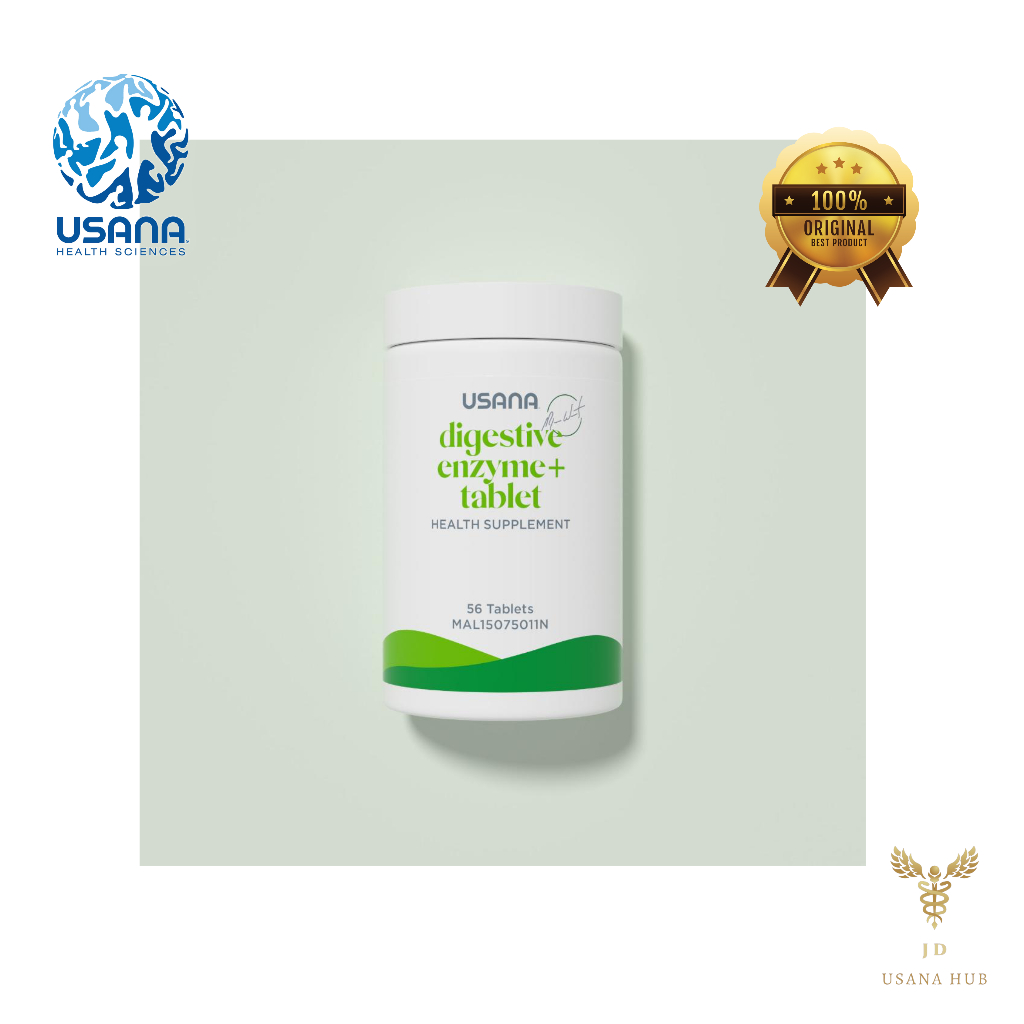 READY STOCK 【EXP：09/25】‼️ 100% original Usana Digestive Enzyme [WITH ...
