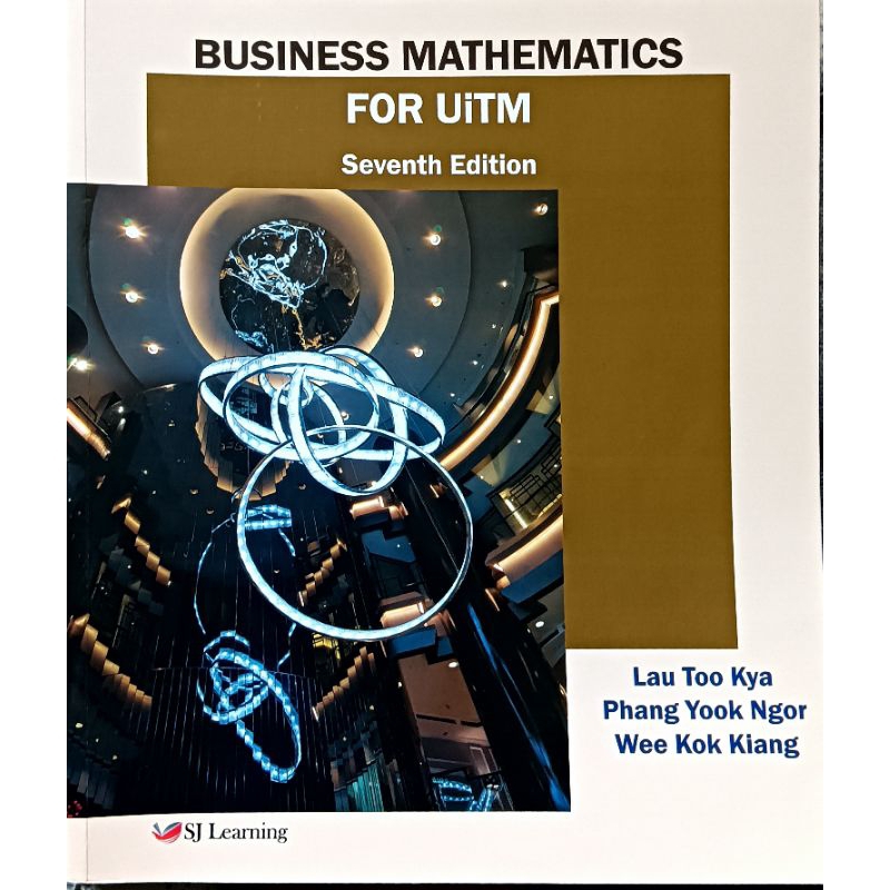 Business Mathematics For UiTM (7th Edition) | Shopee Malaysia