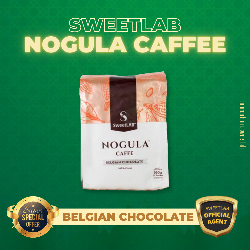 (SINGLE PACK) NOGULA CAFFE Belgian Chocolate by SweetLAB | Shopee Malaysia