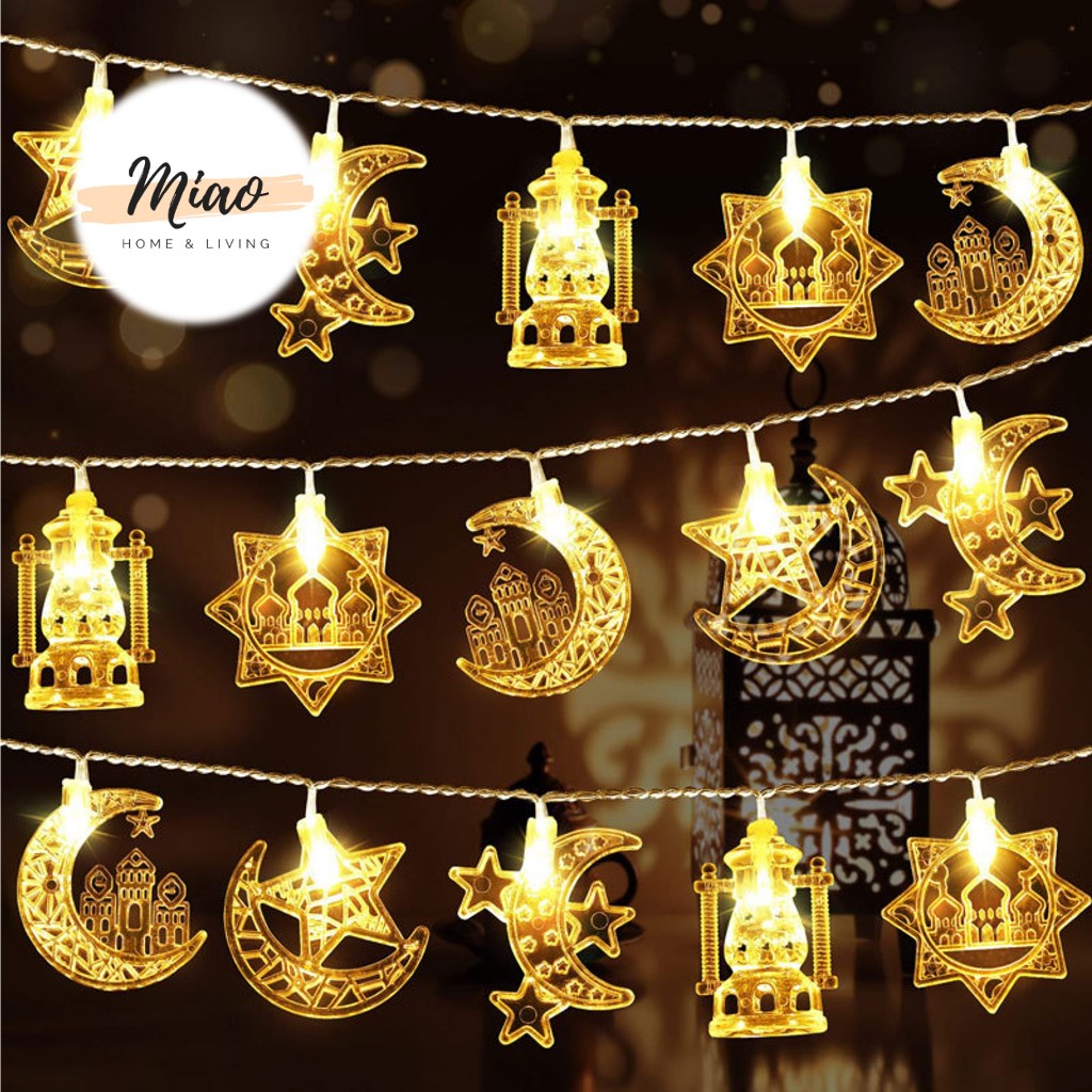 [3M] Lampu Raya LED Light 20LED Battery Light Fairy Lights String Warm ...