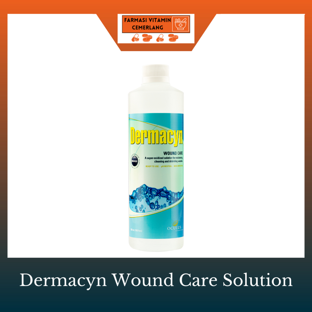 Dermacyn Wound Care Solution 500ml | Shopee Malaysia