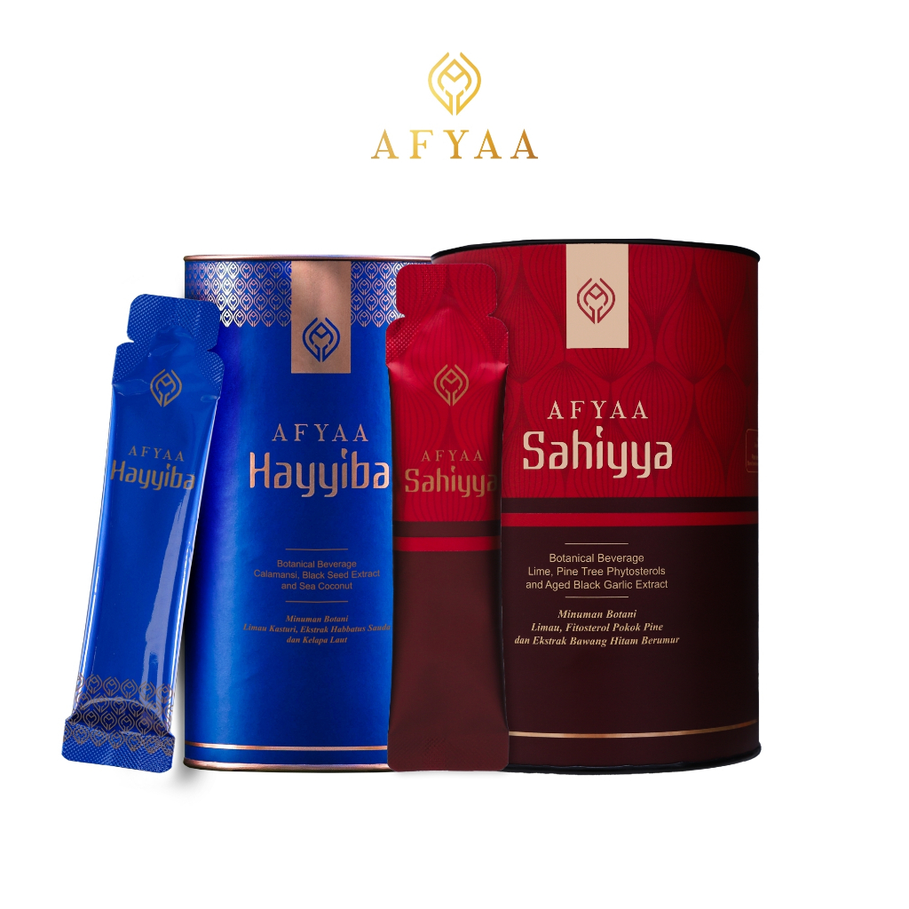 Afyaa Sahiyya & Afyaa Hayyiba Optimum Health Combo Bundle | Shopee Malaysia