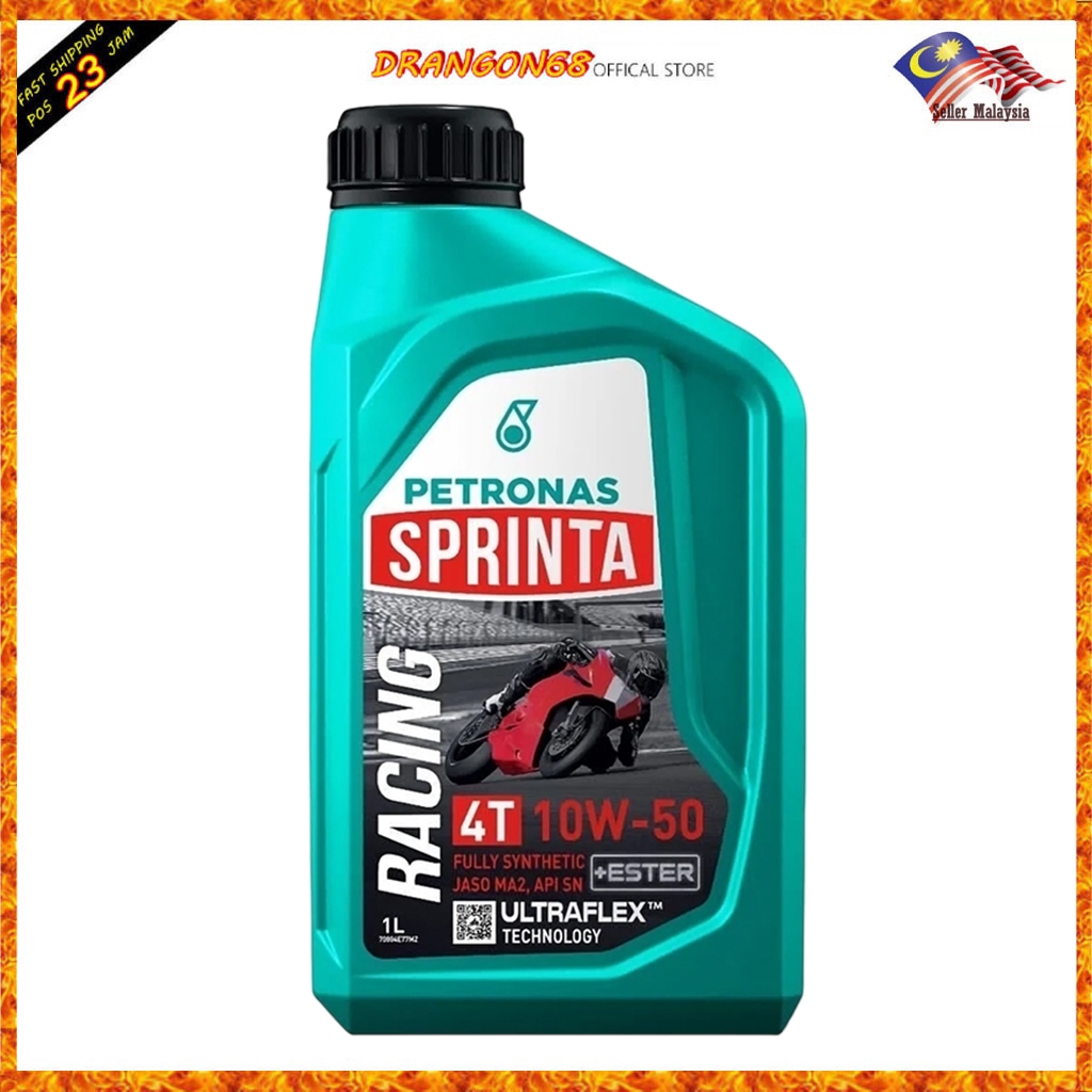 PETRONAS F900 SPRINTA 4T FULLY 10W40 💯 original🔥🔥 petronas sprinta F900 ...