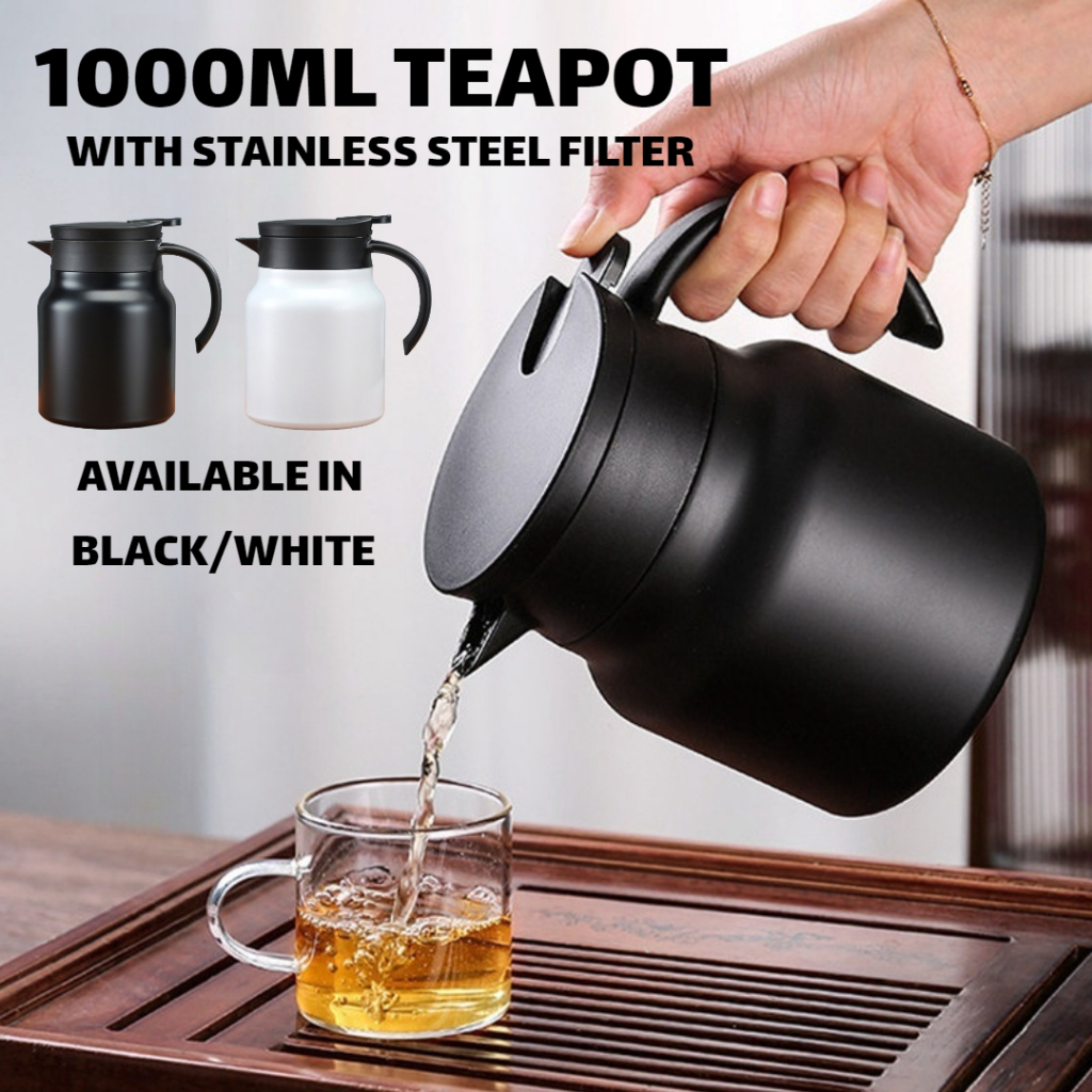 316 Stainless Steel Thermal Insulation Stewed Teapot Household Stuffy ...