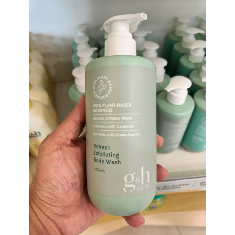 G&H REFRESH EXFOLIATING BODY WASH (400ml) | Shopee Malaysia