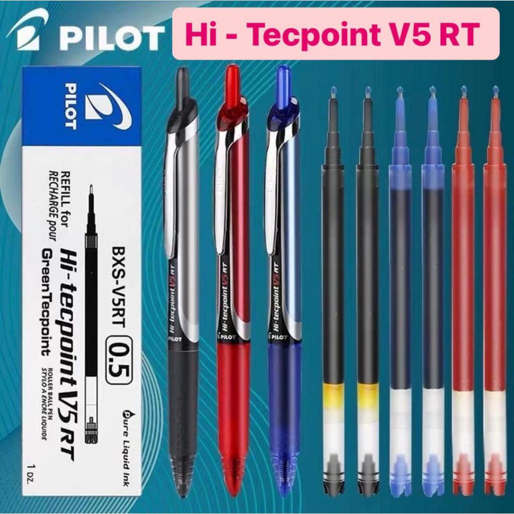 [ Ready Stock ] ! JAPAN Pilot Hi - Tecpoint V5 RT Refillable & Retractable Rolling Ball Pens ...