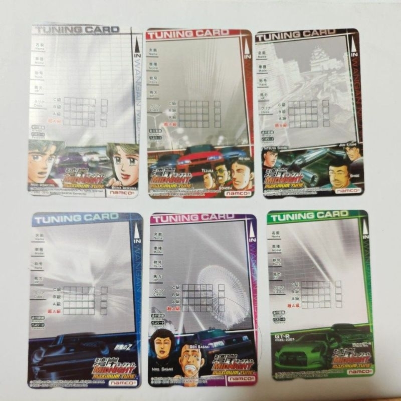 Original Wangan Midnight 3dx tuning card | Shopee Malaysia