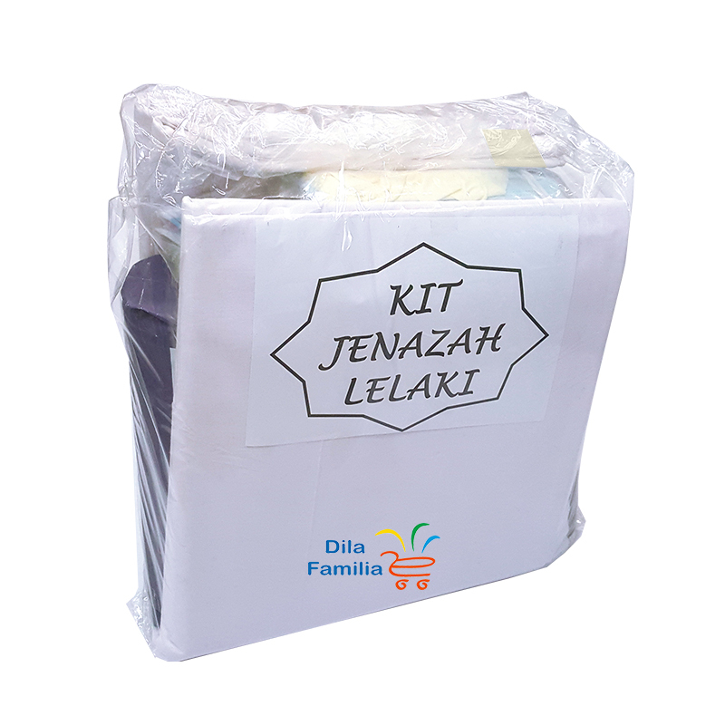 Set Kelengkapan Jenazah Lelaki dan Wanita Perempuan Kit Lengkap ...