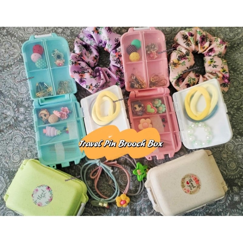Travel Pin Brooch Box Set Kerongsang Box+🎁 | Shopee Malaysia